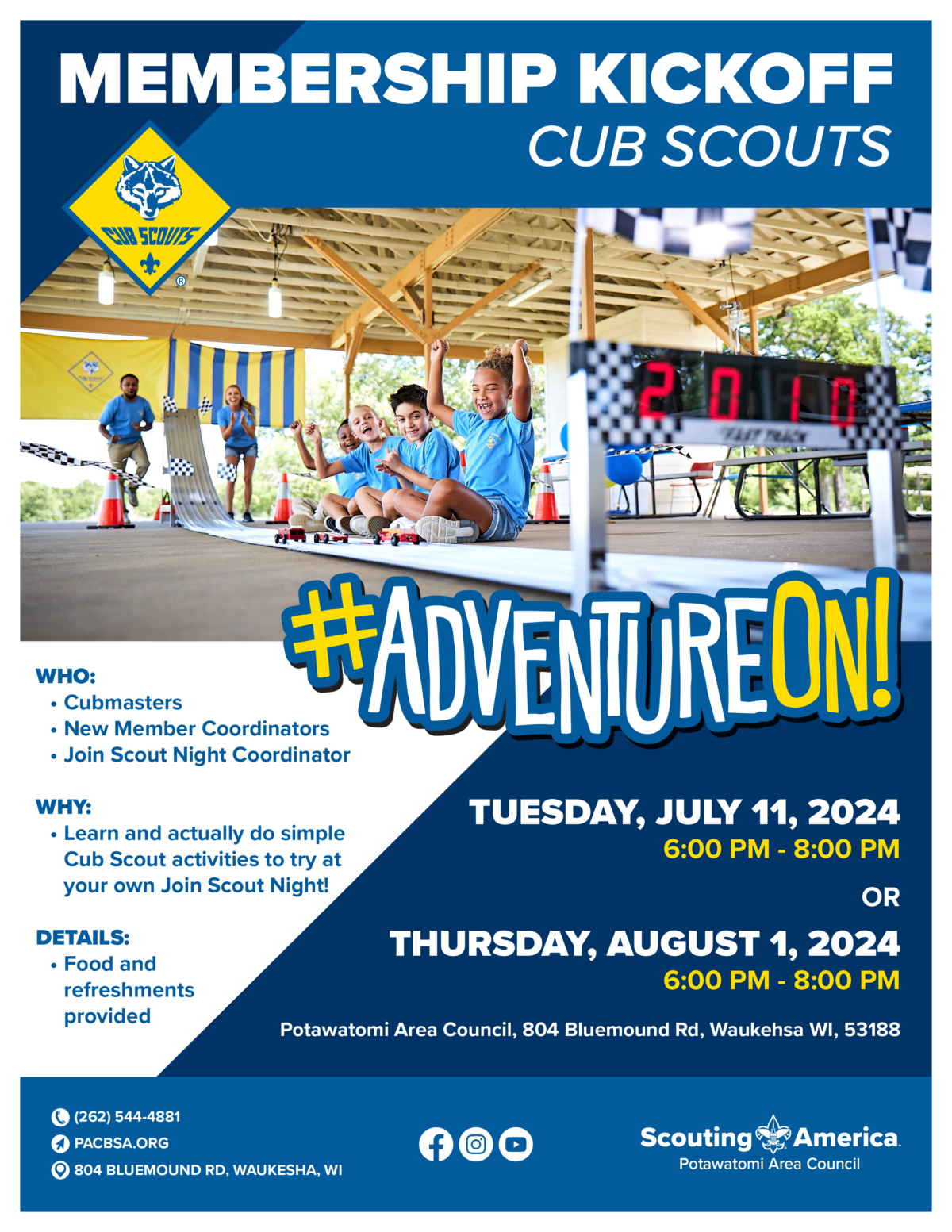 Event Flyers – BOY SCOUTS OF AMERICA